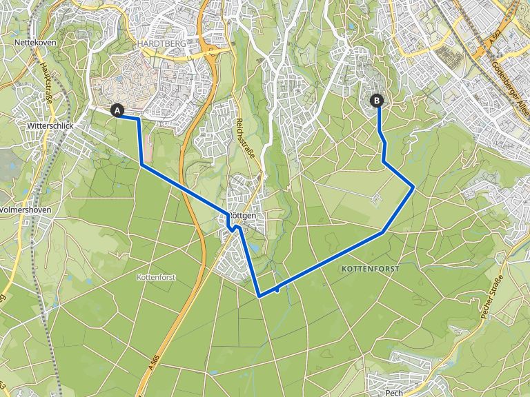 Vom Hardtberg zum Venusberg | Wanderung | Komoot